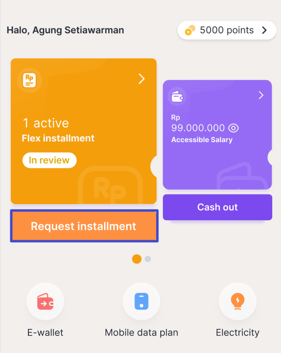 Bagaimana Cara Request Flex Installment pada Mekari Flex Versi Mobile – Mekari Help Center