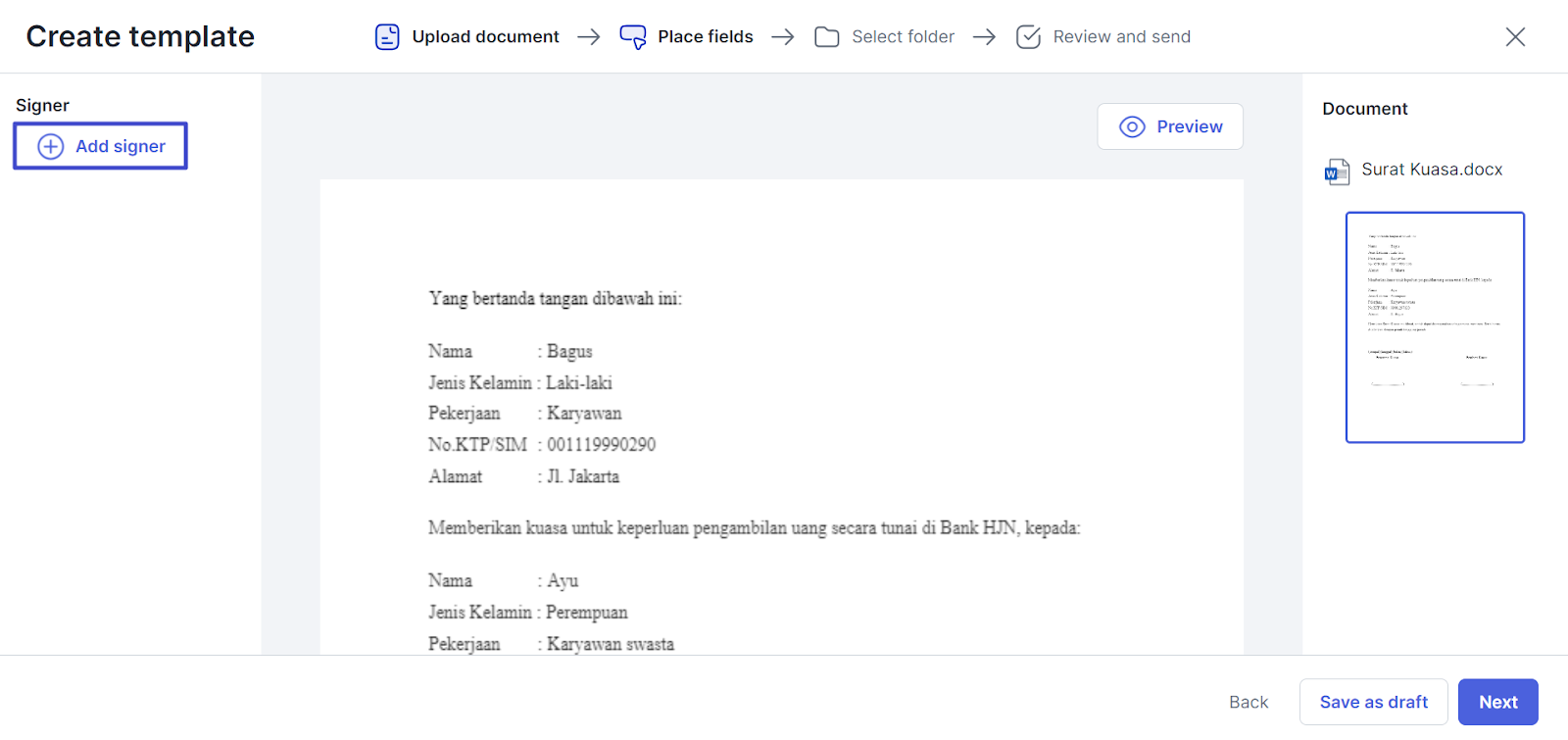 Bagaimana Cara Membuat Template Dokumen pada Mekari Sign – Mekari Help ...