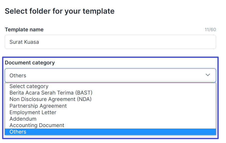 Bagaimana Cara Membuat Template Dokumen pada Mekari Sign – Mekari Help ...