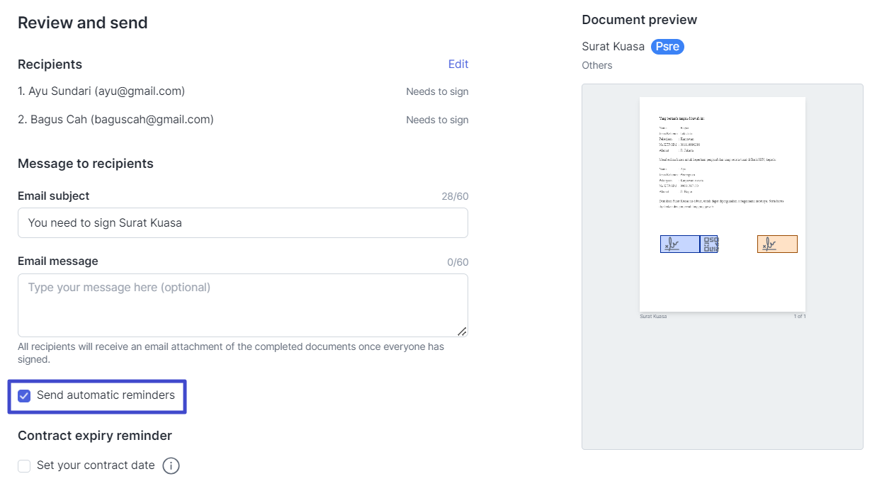 How to Use and Submit Document Templates – Mekari Help Center