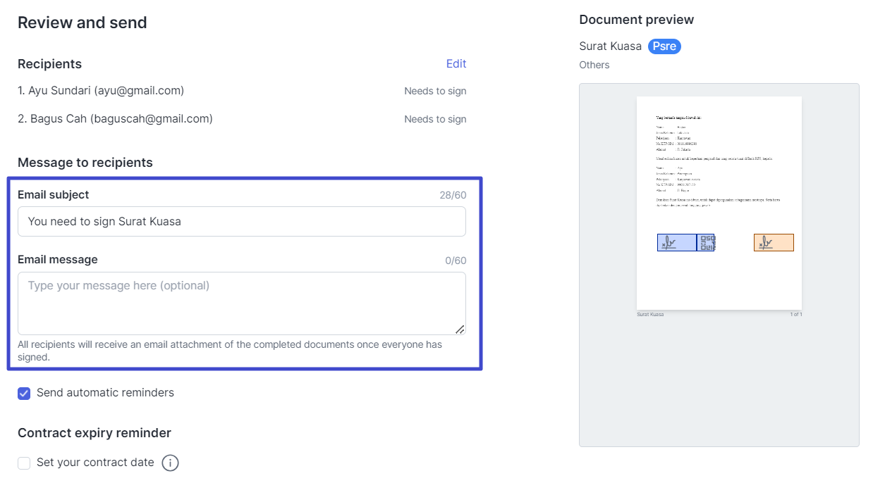 How to Use and Submit Document Templates – Mekari Help Center