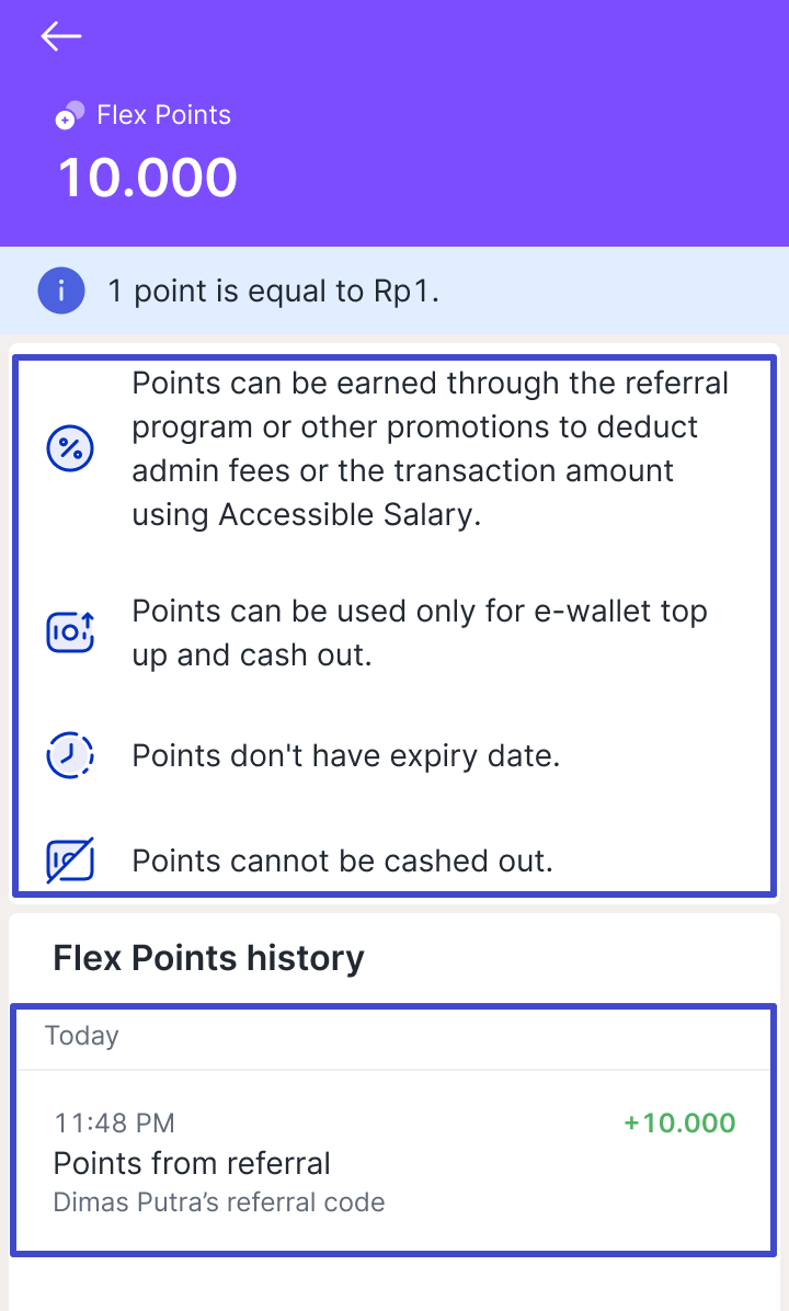 Flex Points – Mekari Help Center