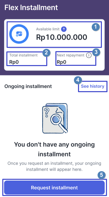 Bagaimana Cara Request Flex Installment pada Mekari Flex Versi Mobile ...